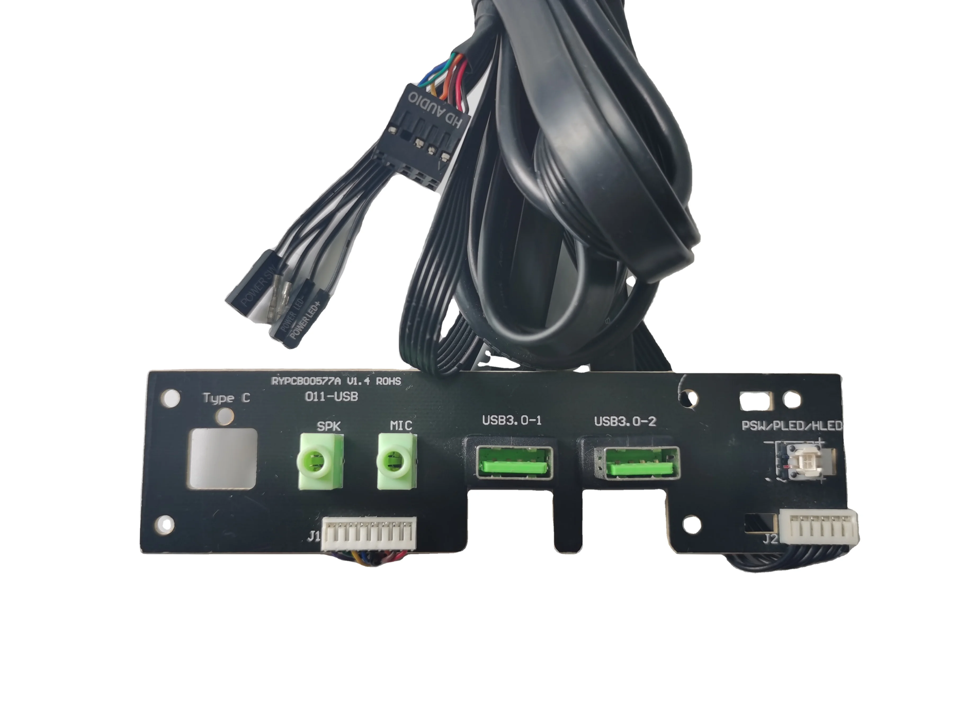 Computer Motherboard Pcb Usb2.0/usb3.0+earphone+speaking+led Light ...