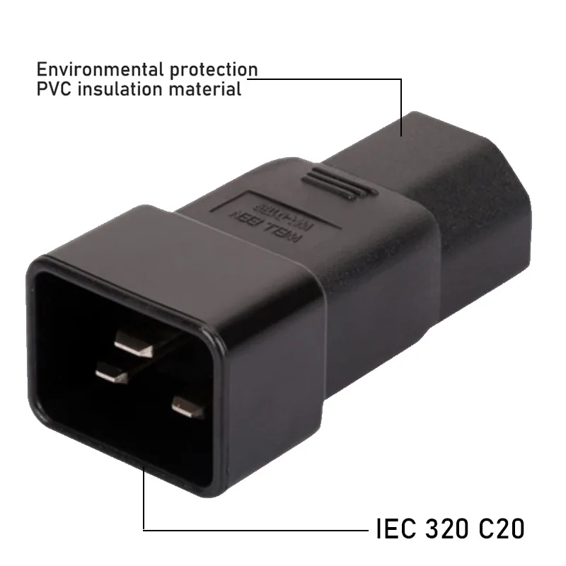 IEC 320 C20 C19 C14 C13 Power Plug Adapters| Alibaba.com