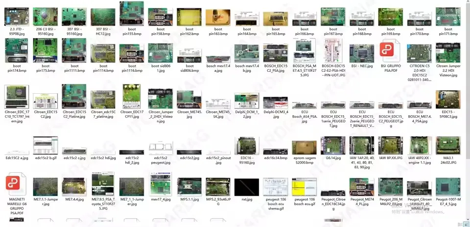 ECU Pinouts Collection - Repair Tool for Multiple Models