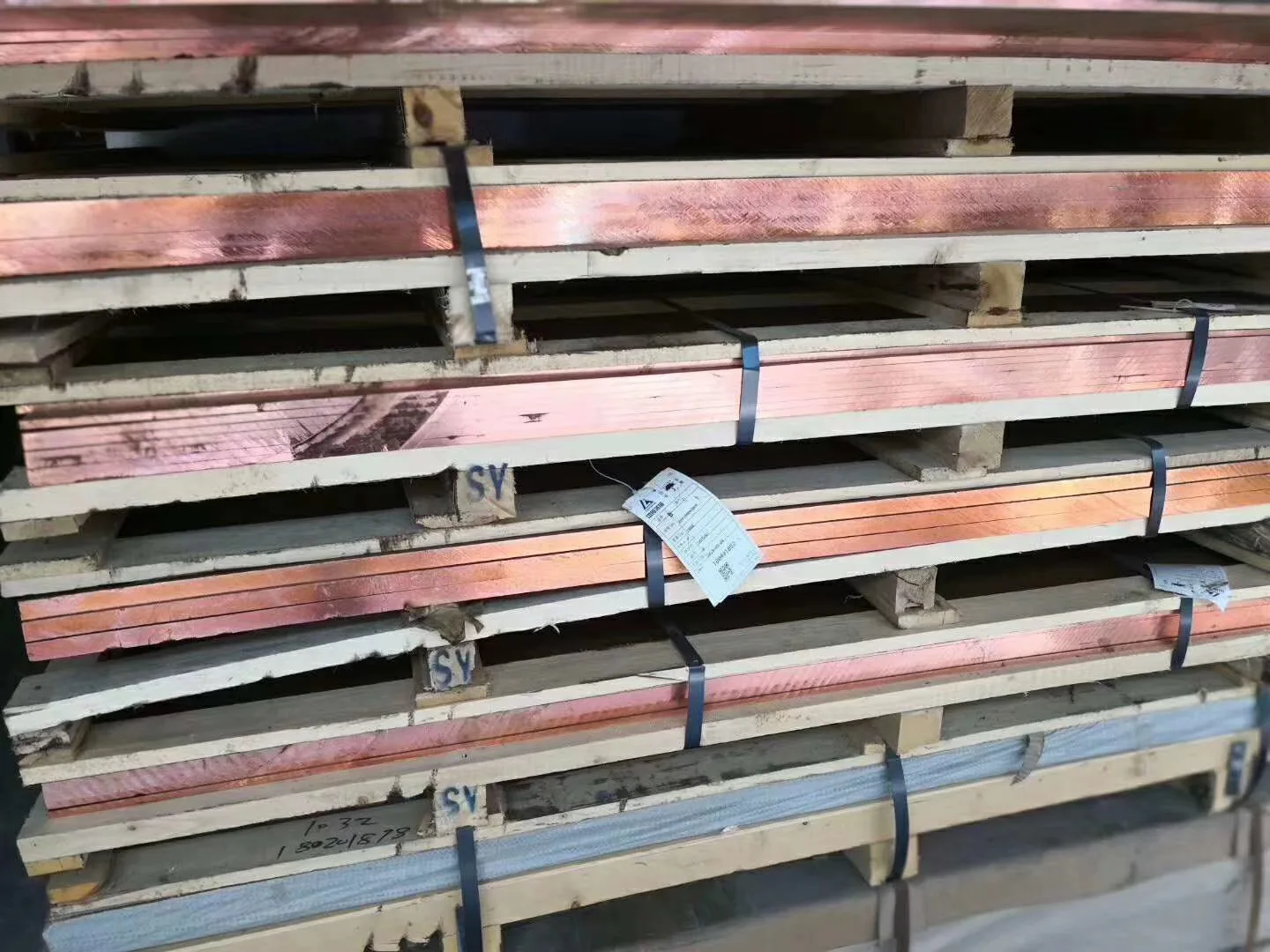 Shiny Copper Plate 0.5mm - 5mm Brushed Brass Copper Sheet