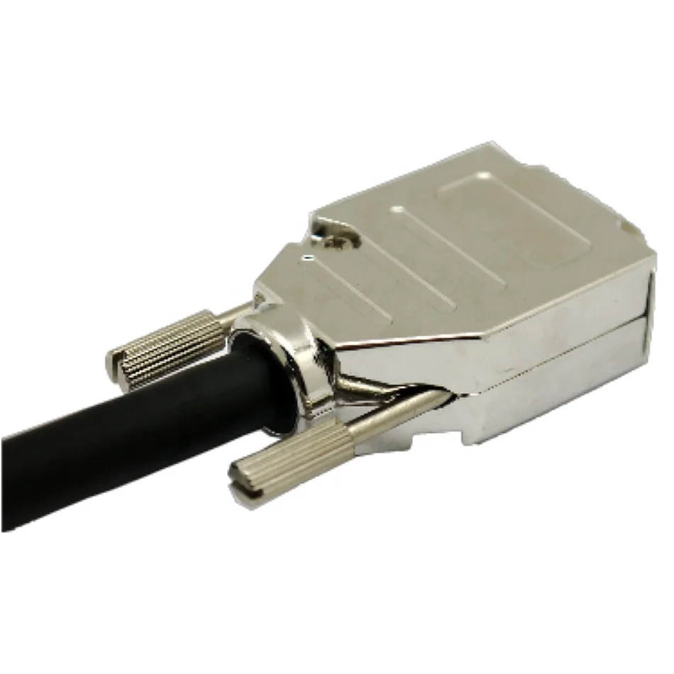 9pin D Sub Metal Hood 180 Degree Hood With Screw Db9 Male Straight ...