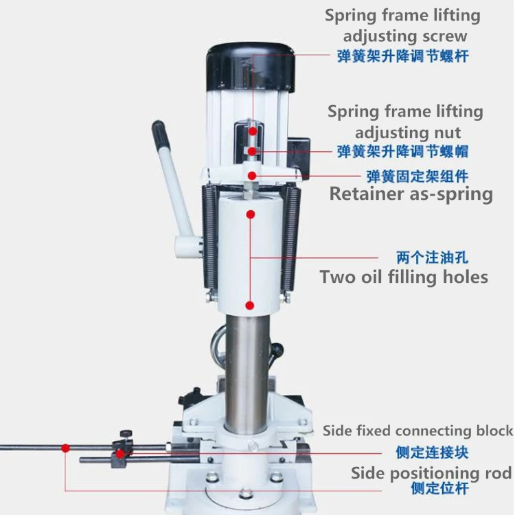 Ms36127a3 Woodworking Tenoning Machine Punching Square Drilling Hole ...