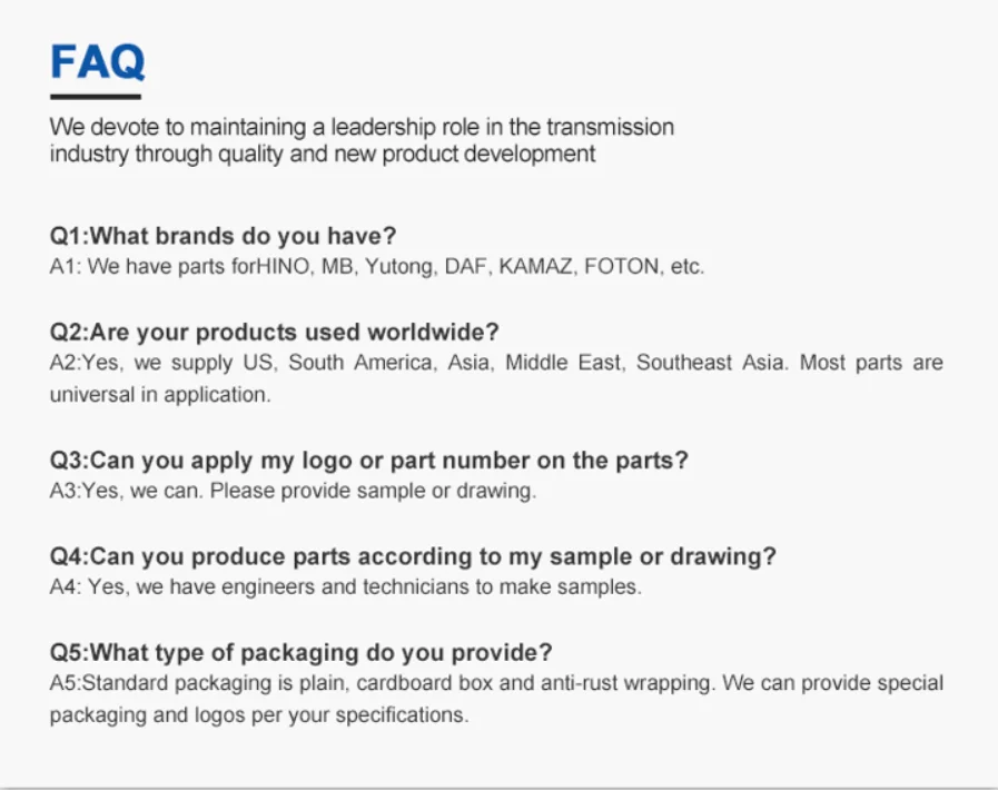 Chinese Truck Gearbox Parts - Synchronizer Cone 1296333050 for 16S