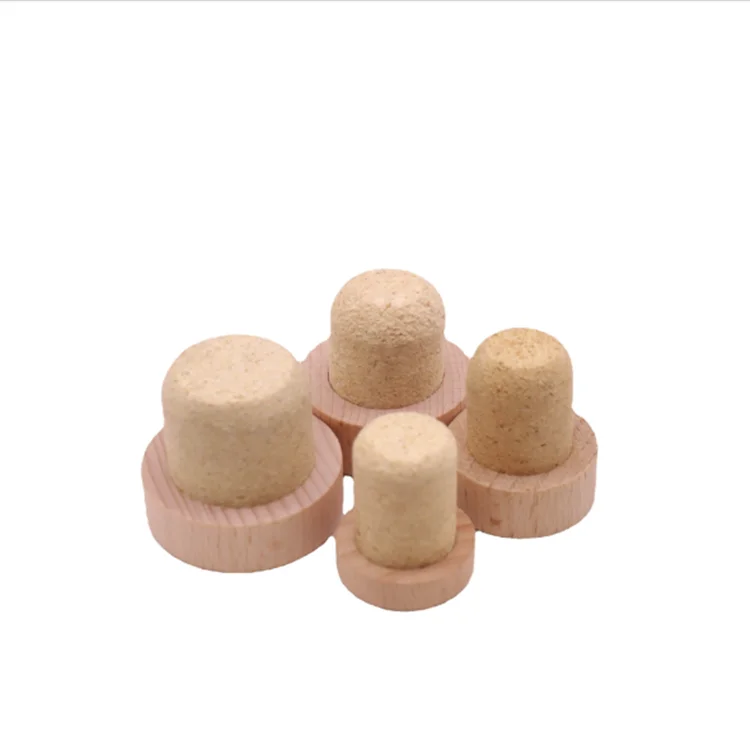 Wooden Stopper for Small Glass Bottle - BOLITE Cork Cap