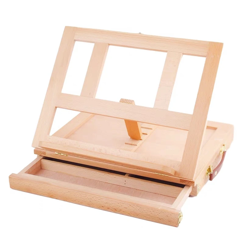 Wooden Painting Box - Portable Oil Painting Storage