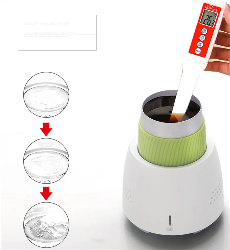 Smart Electric Cooling Cup Refrigeration Cup 340ml Mug Tumbler For ...