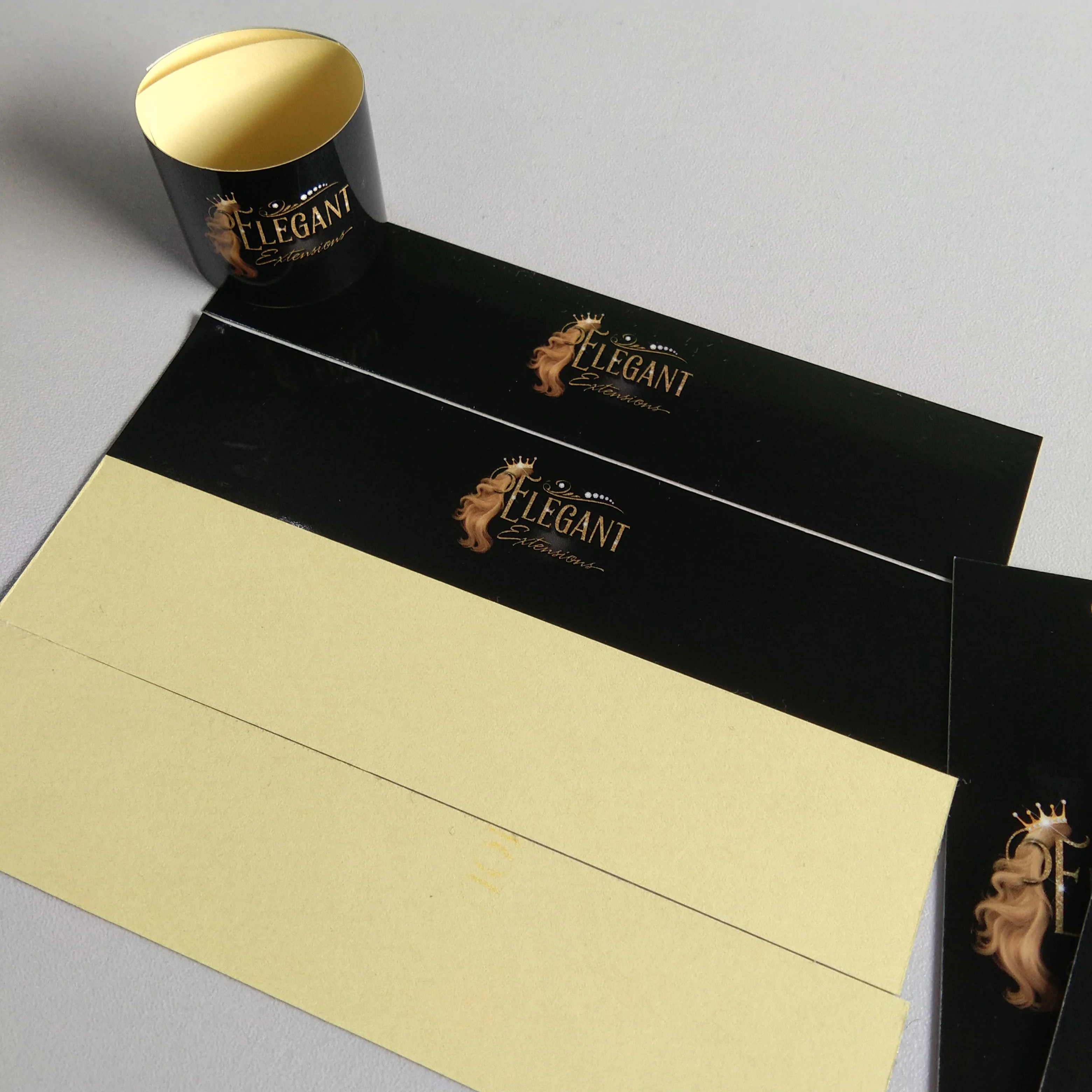 Customizable Hang Tags and Labels for Wigs and Hair Extensions