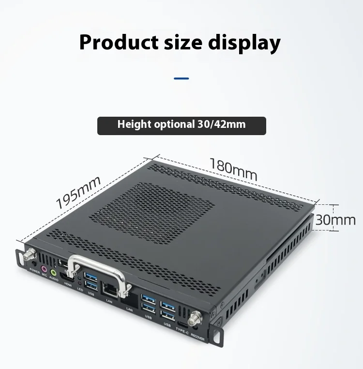 OPS All-In-One Desktop Computer H310 Motherboard 6-9 Generation Intel Core I5 CPU DDR4 8GB HDD ...