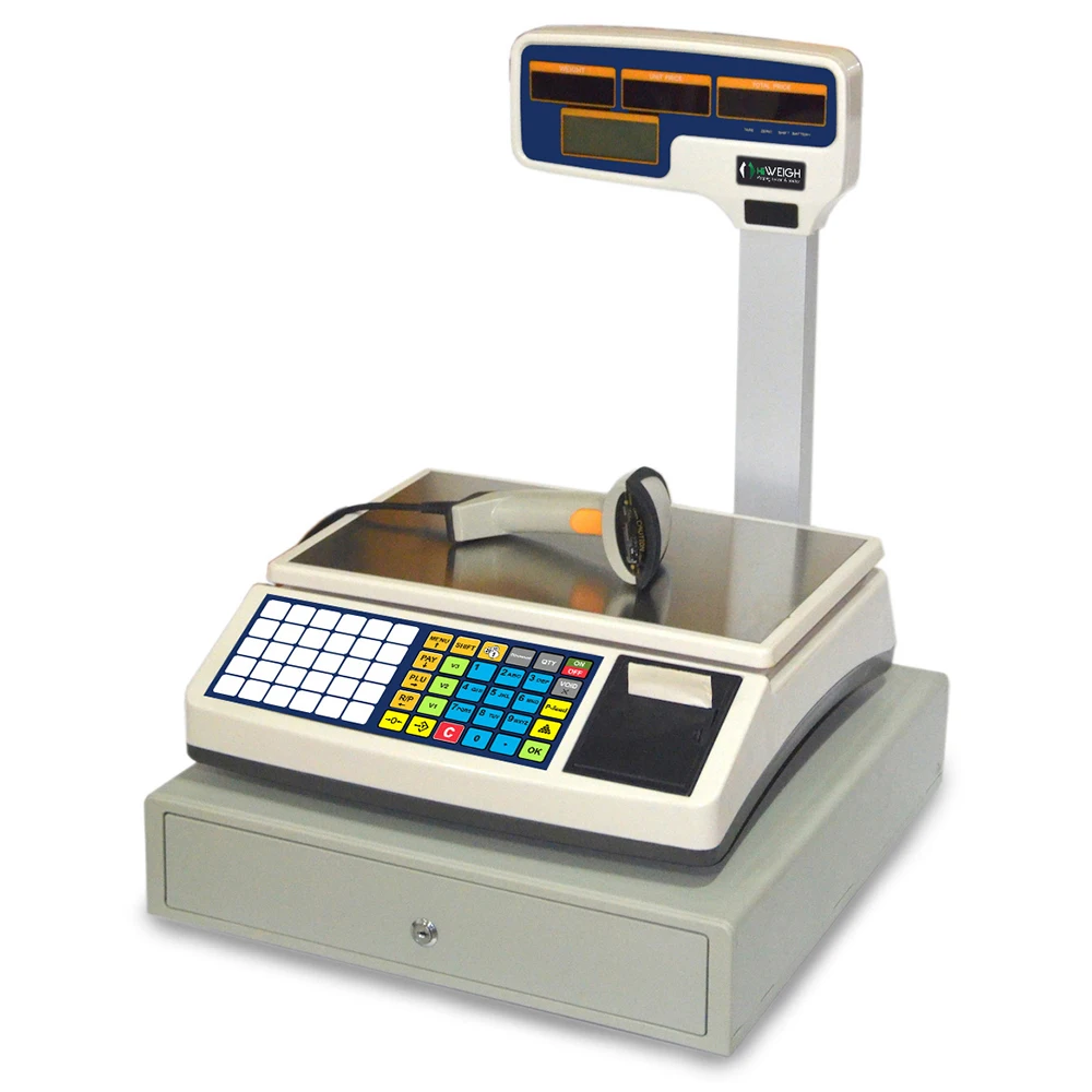 6kg 15kg 30kg 15lb 30lb Pos Cash Register Retail Weighing Scales With ...