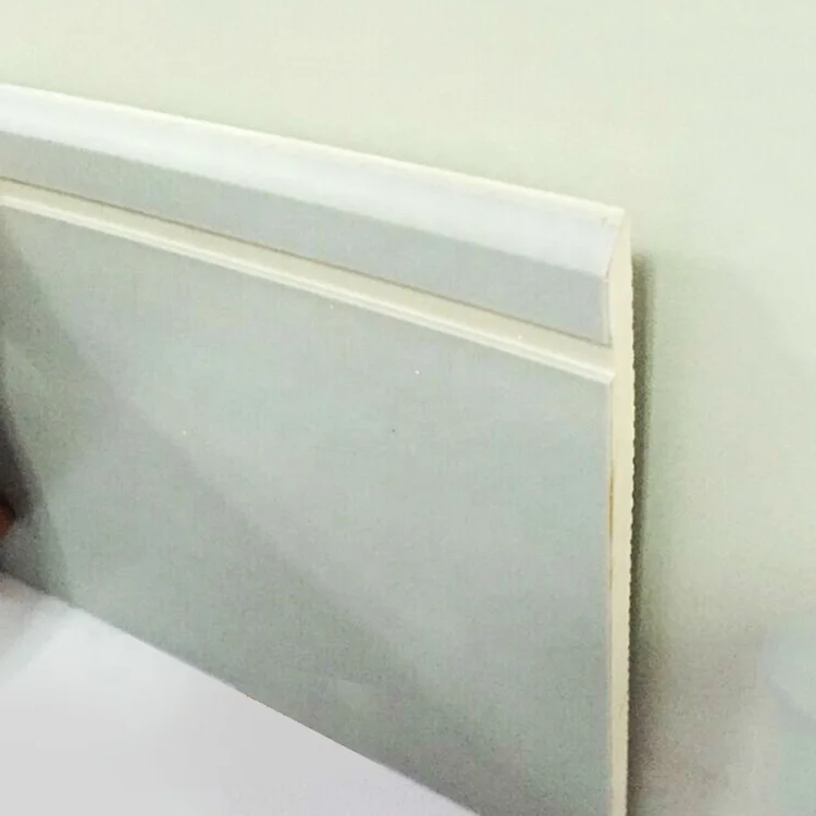 Modern Brushed Pvc Skirting Baseboard For Hotel Cabinet - Buy Pvc ...