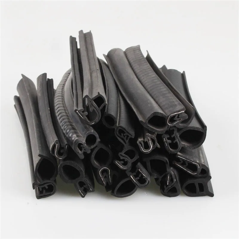 Flocking Rubber Car Glass Window Seal Strip - Buy Rubber Extrusion ...