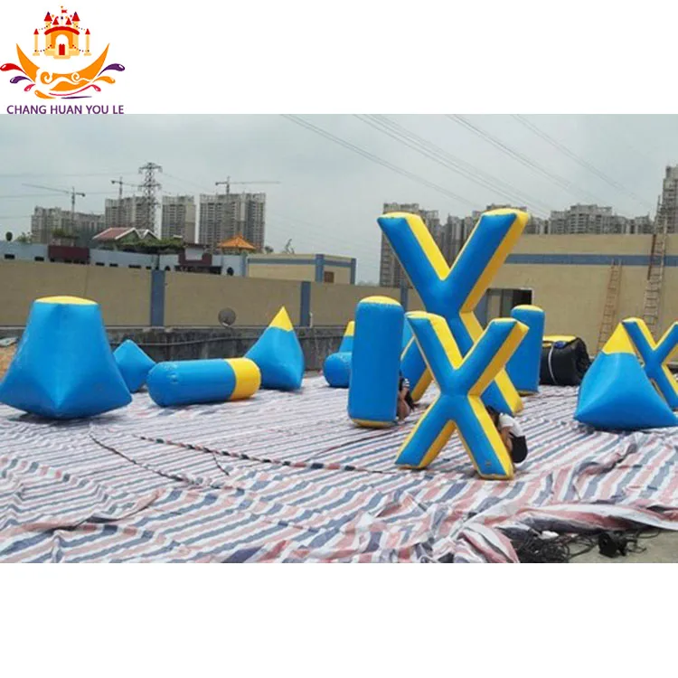 Upgrade Kit Interactive Inflatable Outdoor Paintball Bunker Air Ball ...