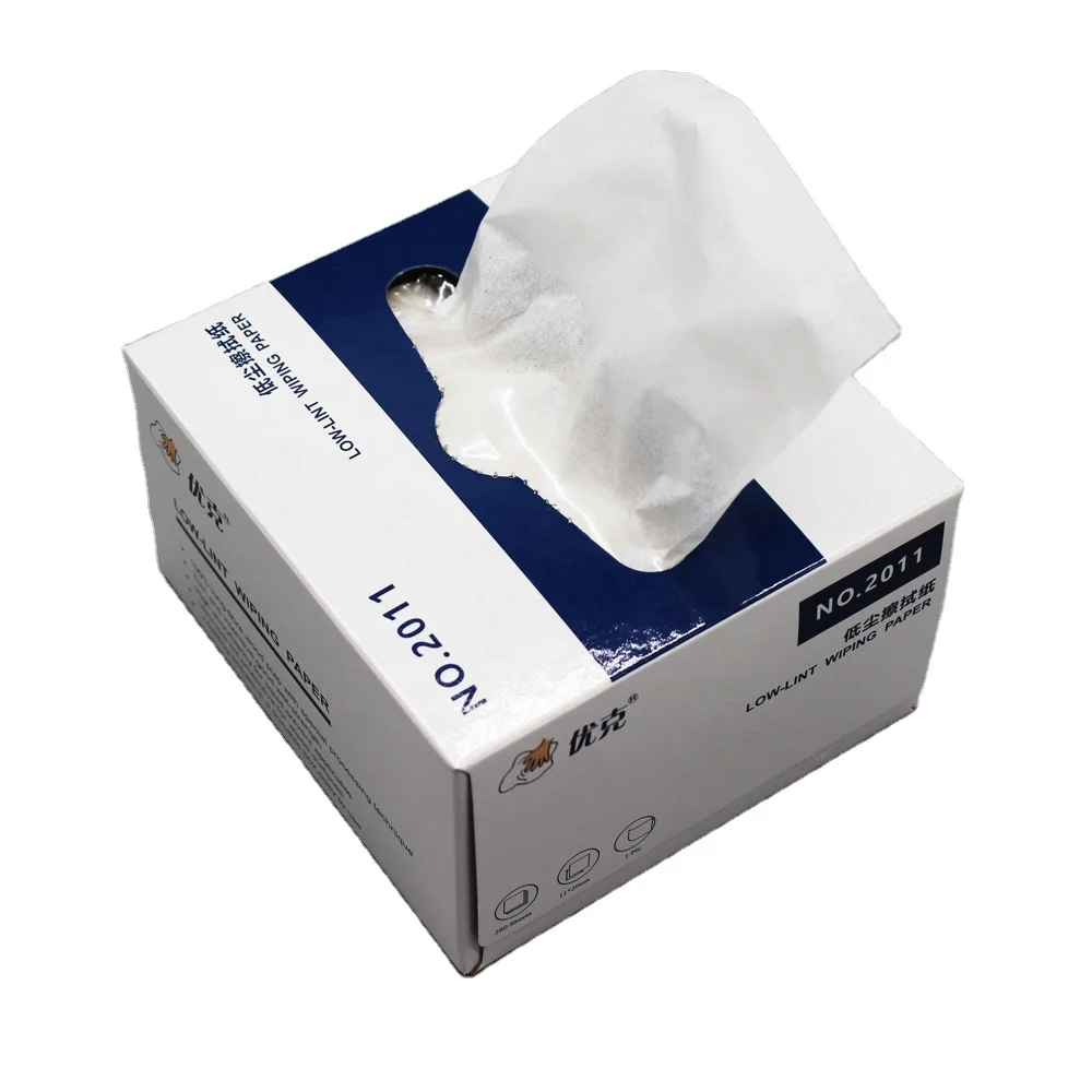 Low Lint Industrial Wiping Paper - Ideal for Lens Cleaning