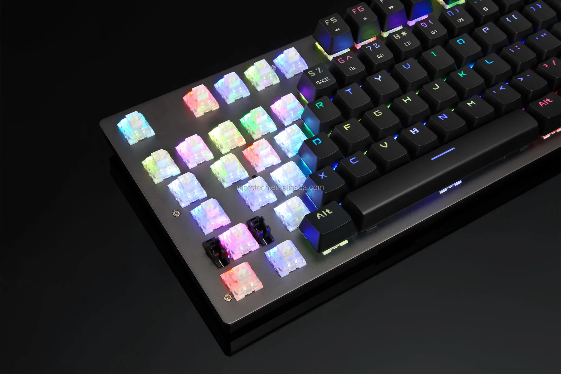 Customized Gaming Keyboard Rgb Oem Wired Full Mechanical Gaming ...