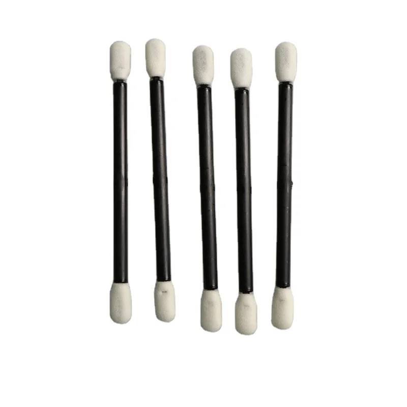84mm Double Ended Cleanroom Swabs Dual-Clean Two Sides Round Foam Tip ...