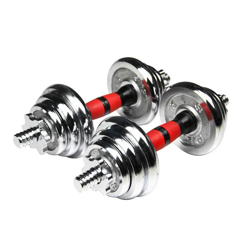 Adjustable Weight Gym Equipment Plating Durable Body Fitness Dumbbell ...