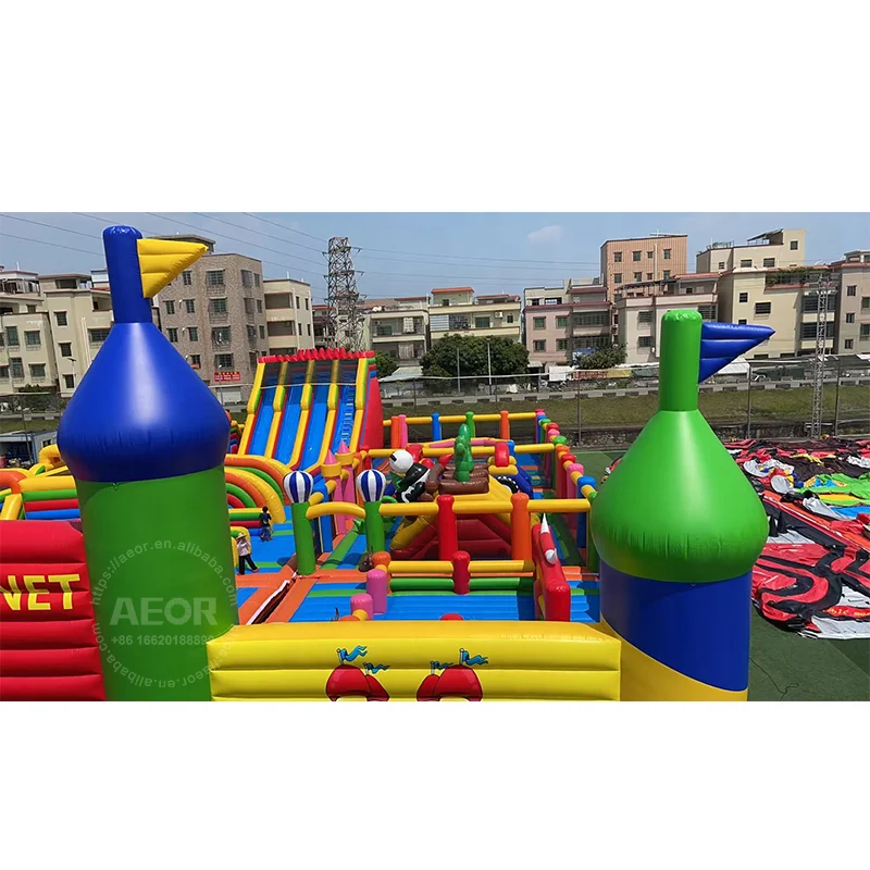 Giant Inflatable Amusement Parks - Fun for All Ages