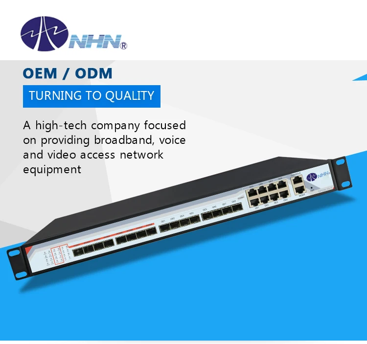 Ftth Olt 8pon Port Gpon Gepon Equipment Compatible Huawei/zte/fiberhome ...