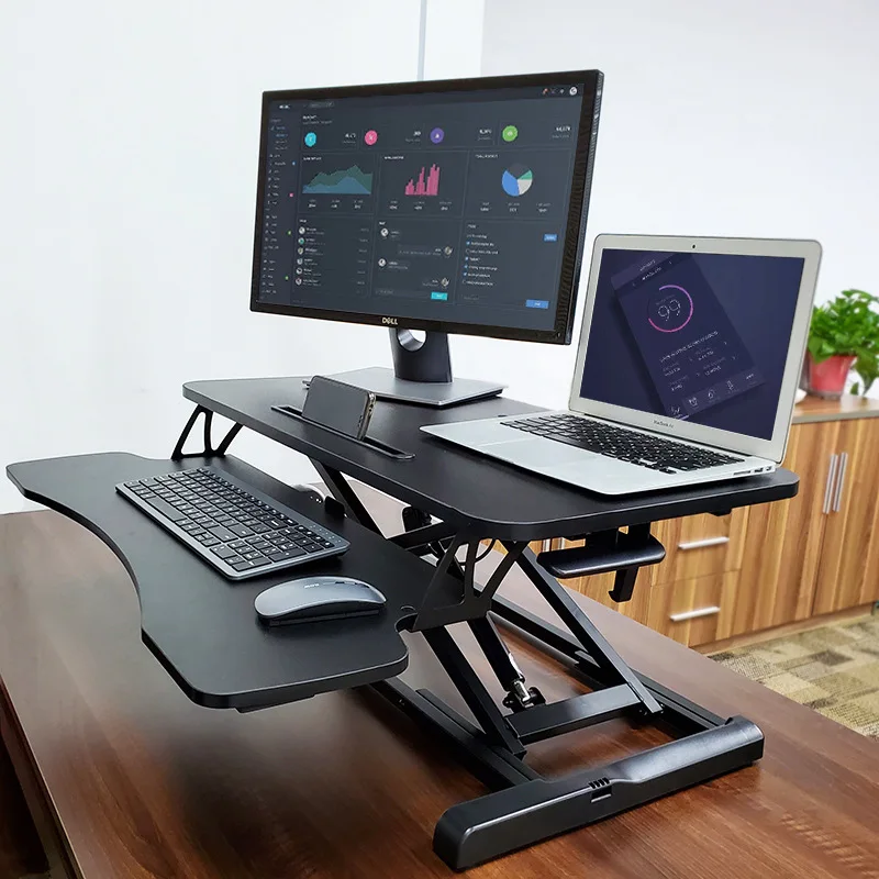 Lifting Table Standing Computer Desk Desk Bracket Folding Pneumatic ...