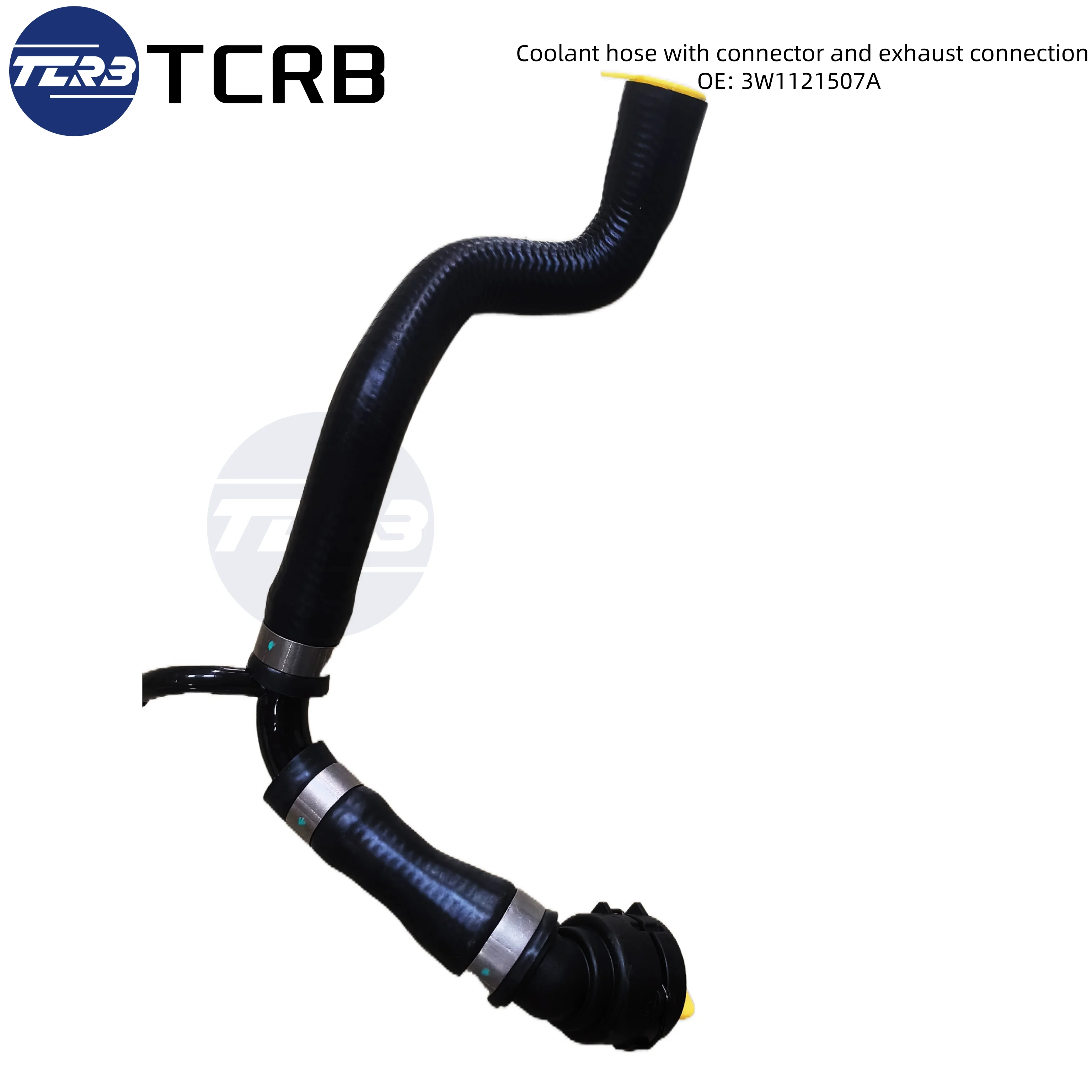 3W1 121 507 a Coolant Hose with Quick Connector and Exhaust Pipe ...