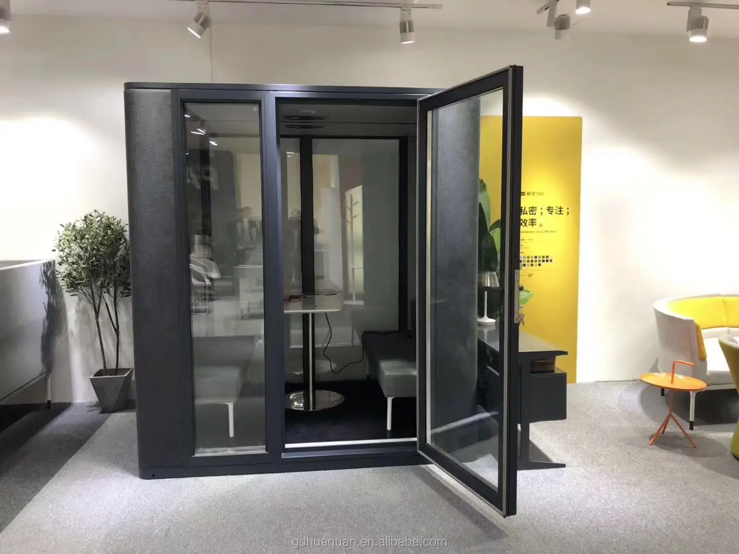 Office Meeting Room Pod - Soundproof Sofa Booths for Open Spaces