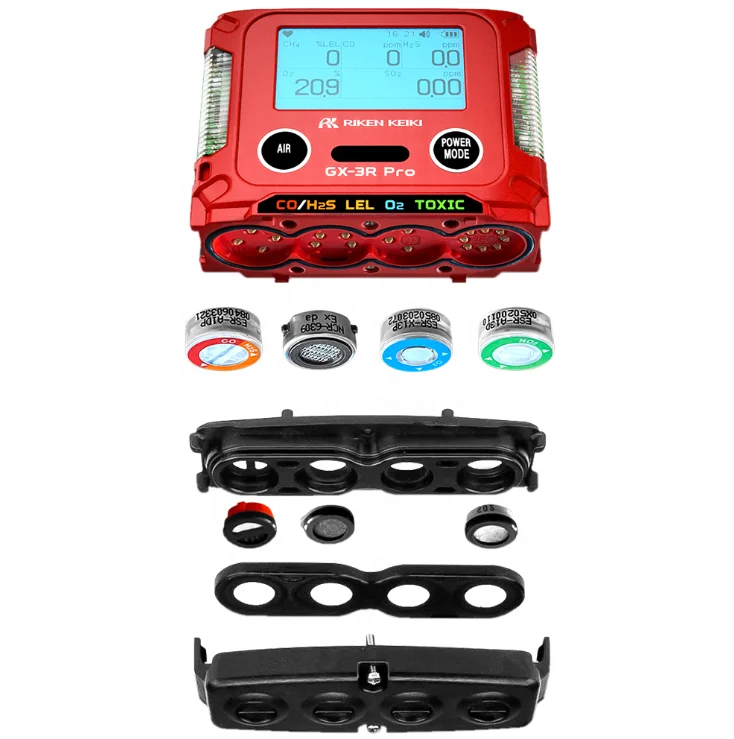 Portable Multi-gas Monitors Riken Keiki Gx-3r Four Gas Monitor With H2s/co/o2/lel - Buy Gx-3r ...
