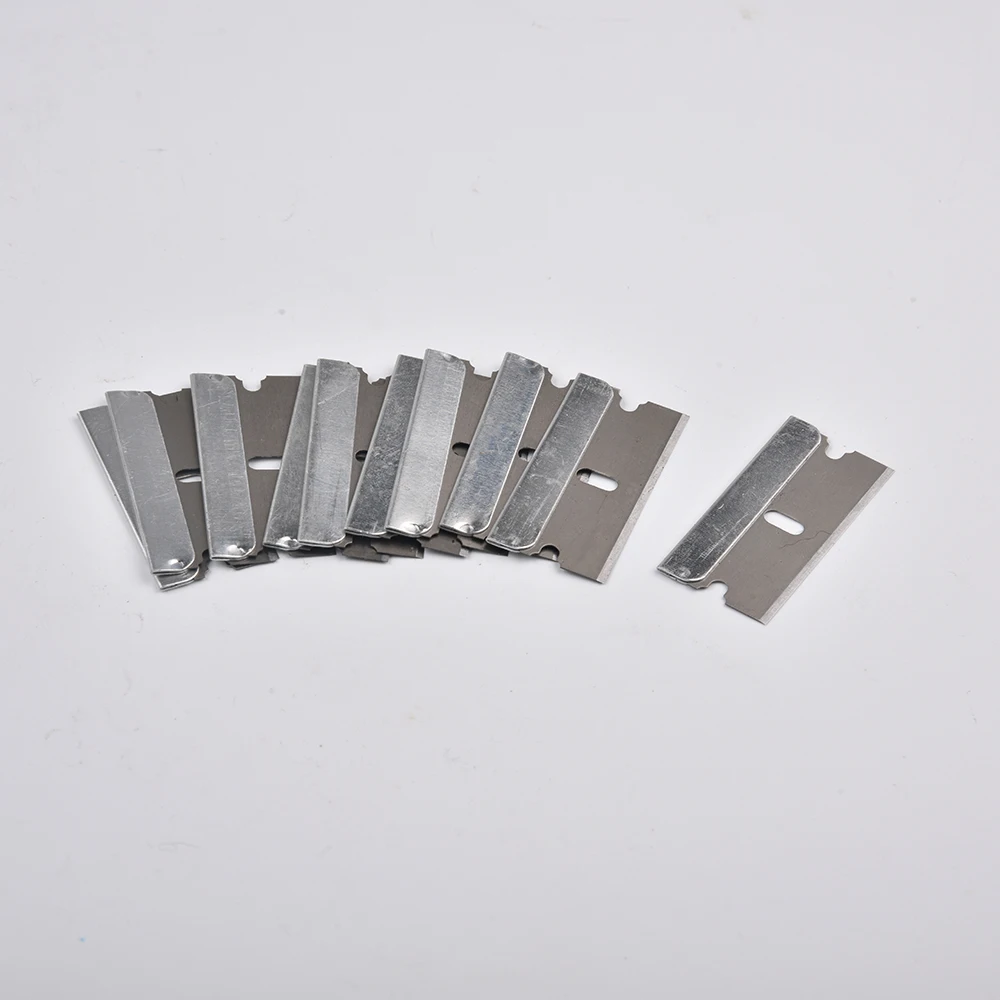 Carbon Steel Blade Industrial Scraper Blades Single Edge Razor Blade ...