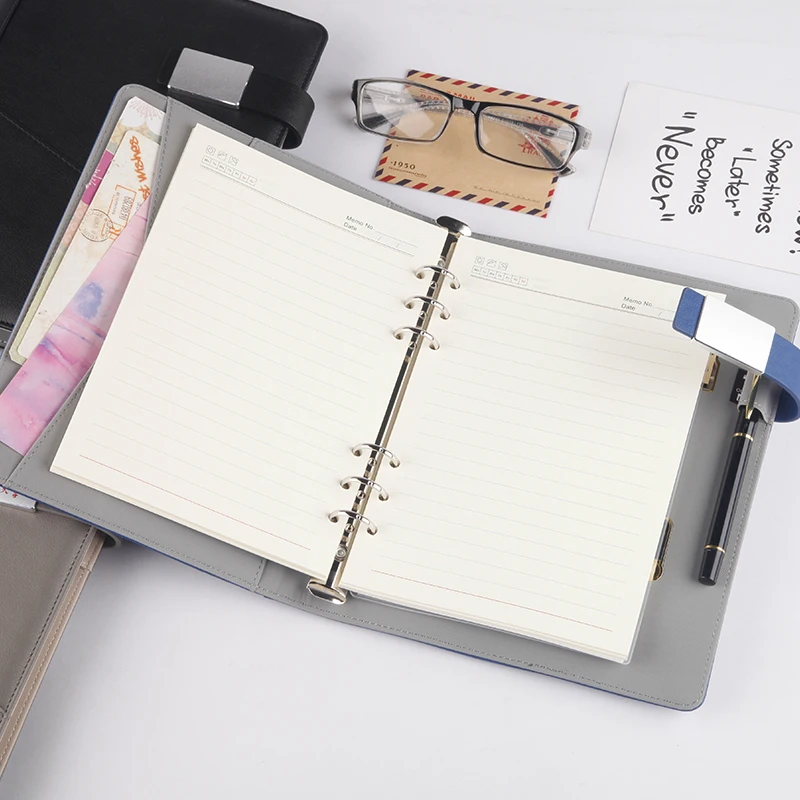 8000mah Power Bank Diary Planner Note Book with Wireless Charging