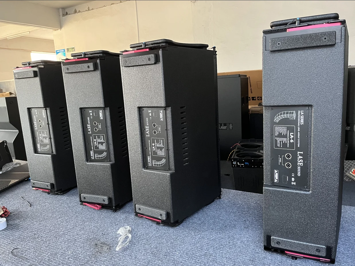 Lase Sound Line Array System - Double 12 Inch Active Speakers