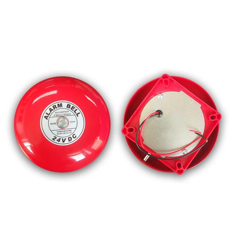 24v Electric Fire Alarm Bell With Strobe Light Conventional Fire Alarm ...