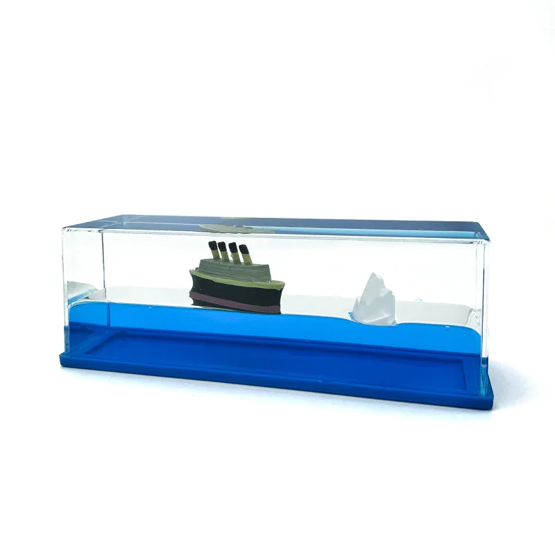 Floating Iceberg Tissue Box - Decorative Decompression Ornament