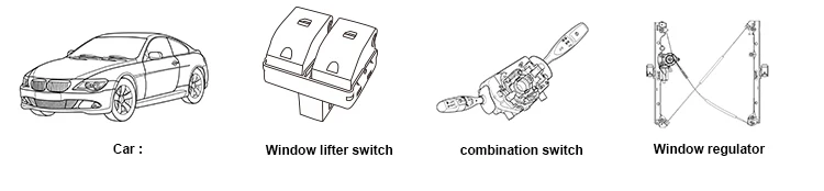 รถบรรทุกหนักหน้าต่างยกหน้าต่างควบคุมพลังงาน0007200079สำหรับ Benz Actros ...