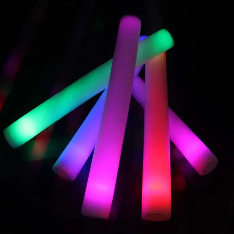 Pt Cheaper Neon Led Flashing Foam Stick For Cheer Party Wedding ...