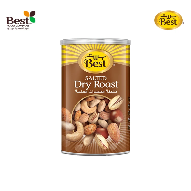 Best Salted Dry Roast Can 450gm Premium Quality Nuts Snacks Made In Uae ...