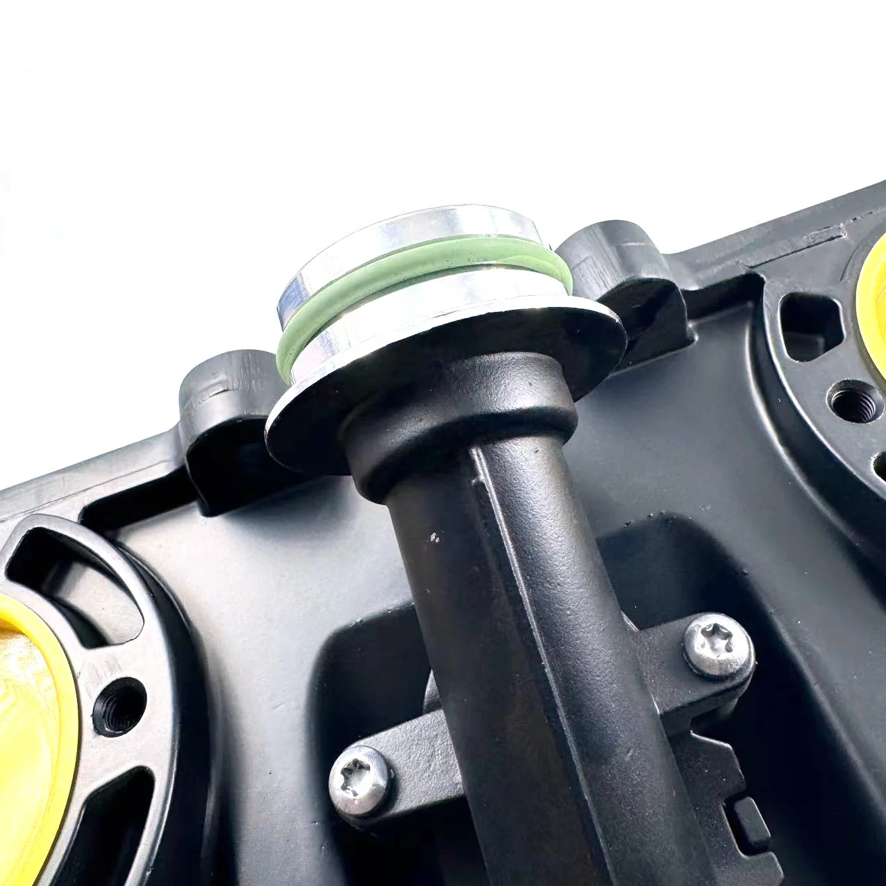 Engine Valve Compartment Cover Cylinder Cover Black Aluminum Alloy for ...