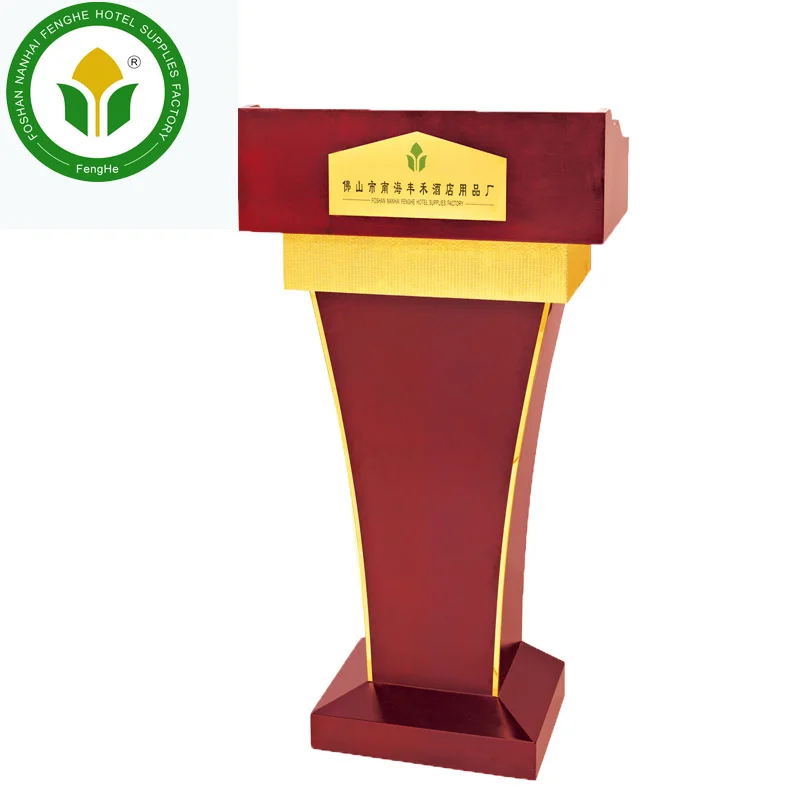 Hotel Wooden Design Rostrum Lectern Pulpit Podium - Buy Design Wooden ...
