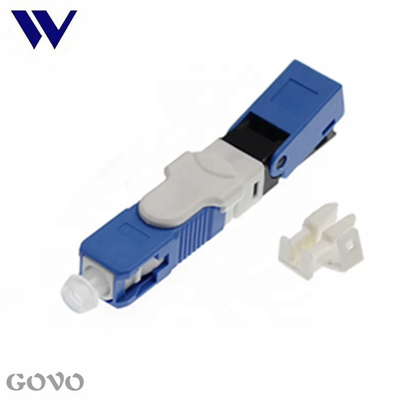 Fttx Ftth Optical Fiber Fast Connector Sc Esc250d Optical Quick ...