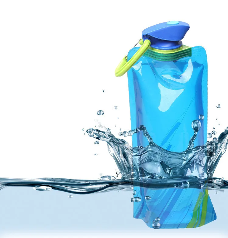 Outdoor Folding Drinking Water Bag Portable Food-grade Material Water ...