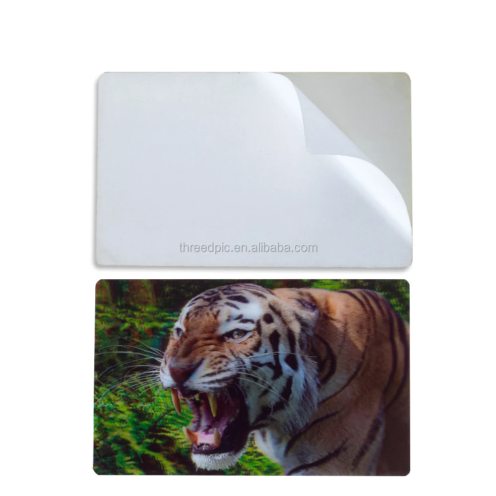 Custom 3d Lenticular Printing Sticker For Decoration - Buy 3d ...