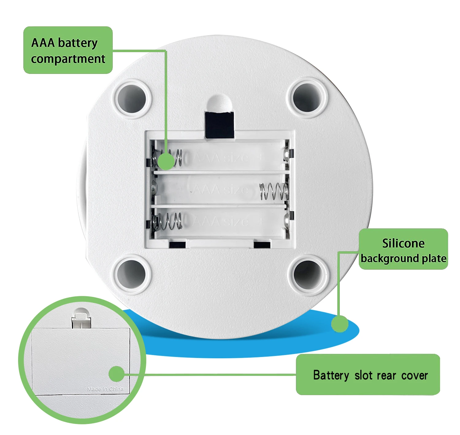 12CM Electric Turntable - Convenient Rotating Display Stand