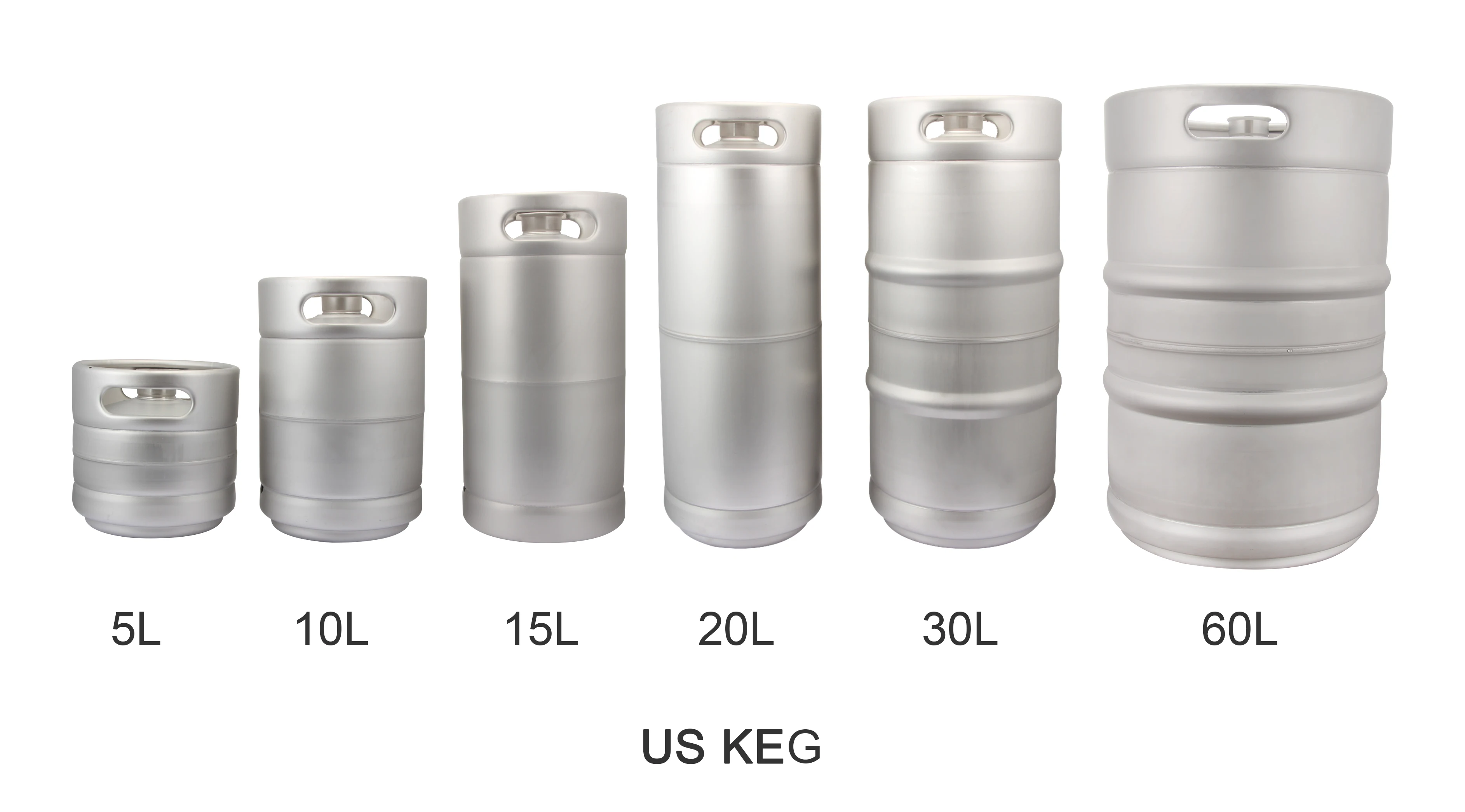 304 Stainless Steel 20L Slim Keg - Perfect for Beer