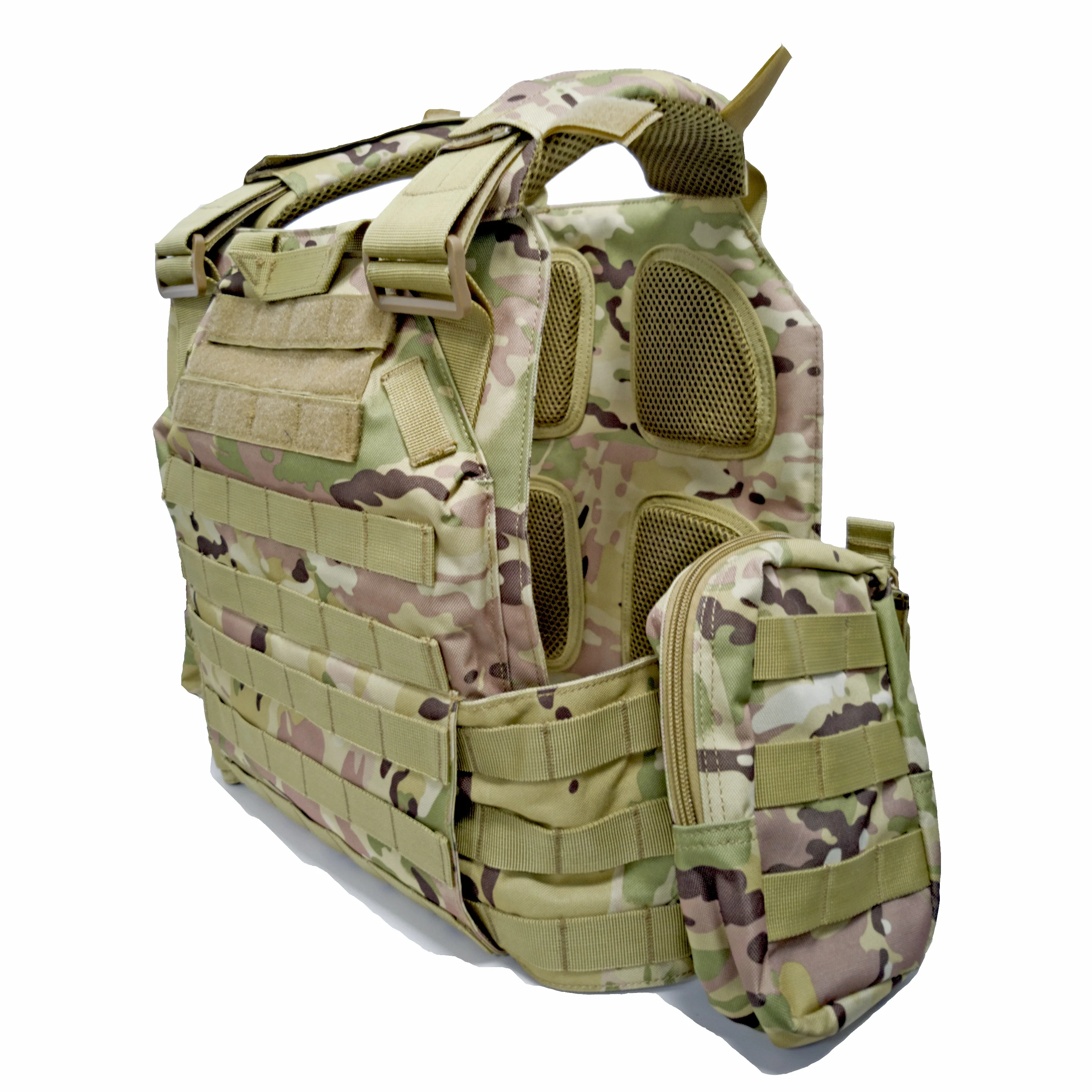 Detachable Chest Rig Tactical Vest Combat Vest With Multi Pockets Molle ...