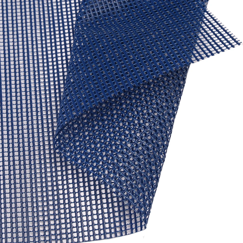 840X840D 340gsm Black PVC Polyester Coated Mesh Fabric