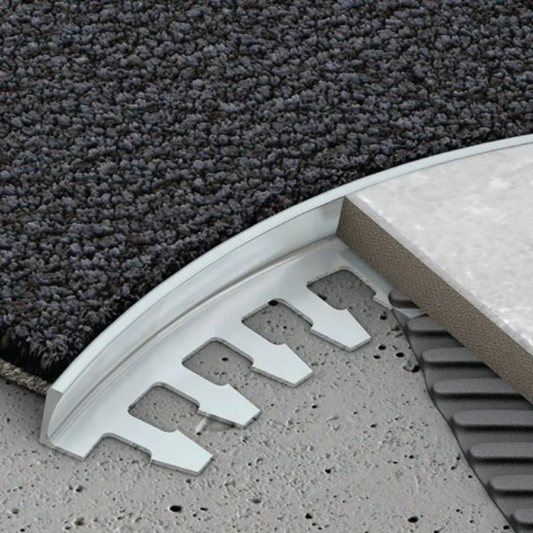 Free Sample Oem Logo Flexible Vinyl Flooring Aluminium Edge Trim - Buy ...