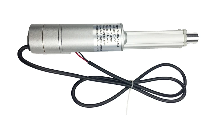 12V Electromagnetic Linear Actuator 1200N - 150mm Stroke