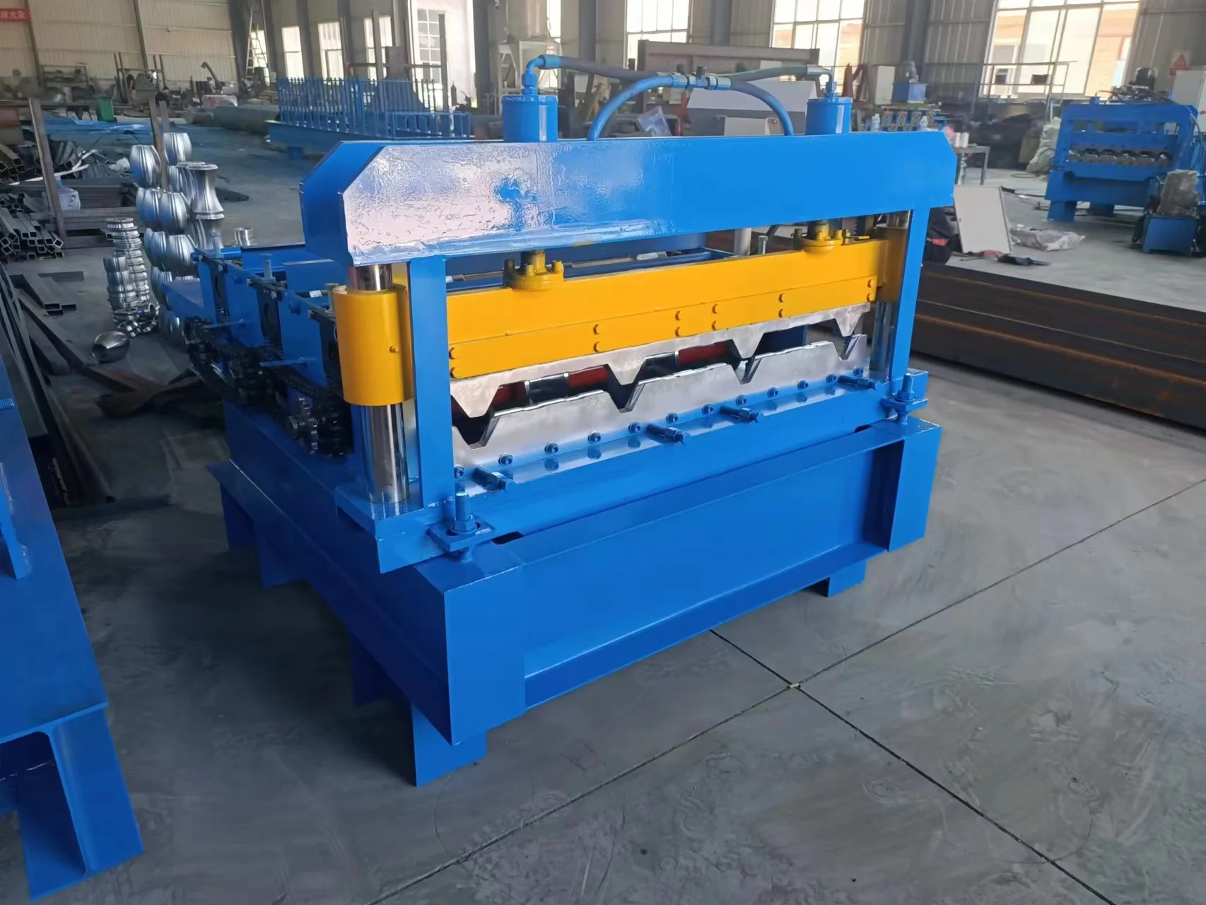 Profile Roof Panel Arch Sheet Curving Bending Roll Forming Machine ...