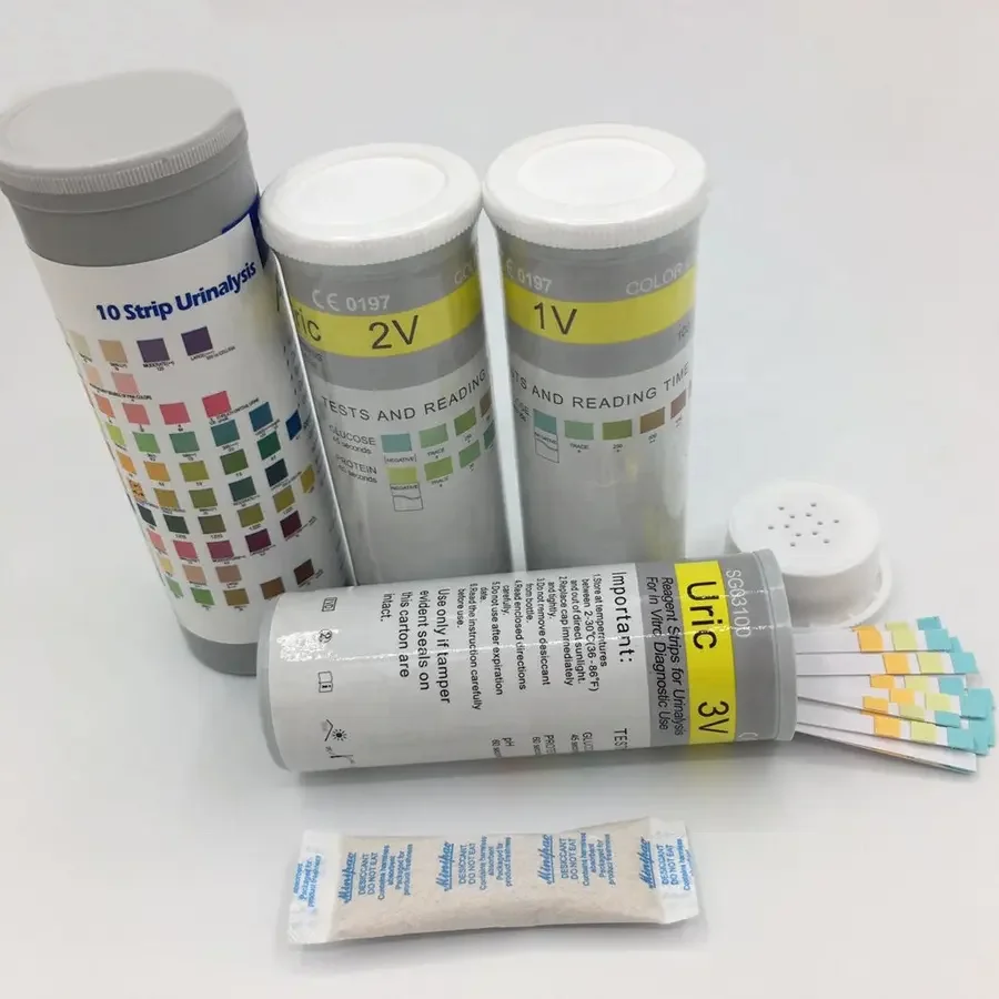2v Urinalysis Reagent Strips For Protein Glucose Urine Test Strips ...