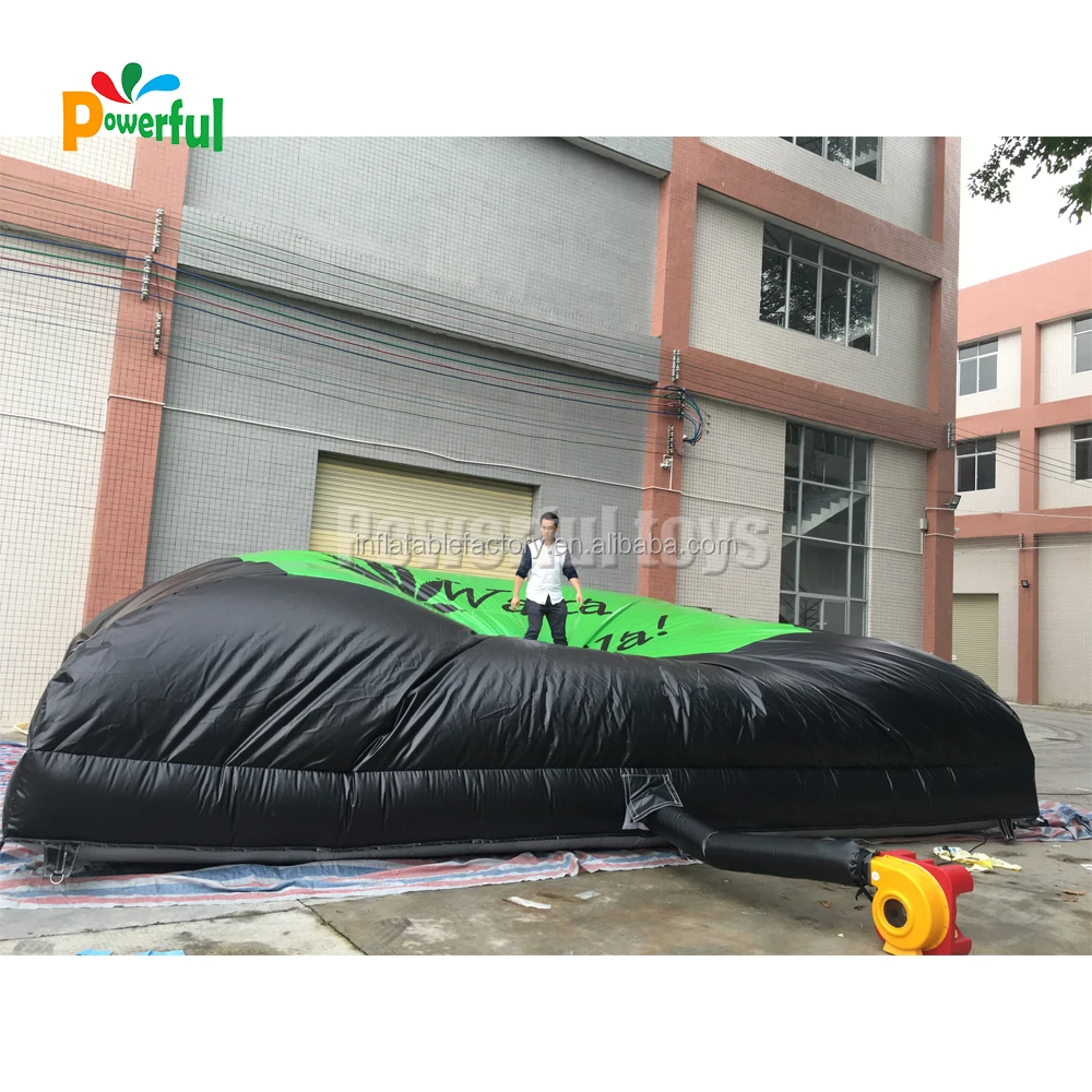High Free Fall Parkour Inflatable Big Jumping Stunt Pillow Air Bag