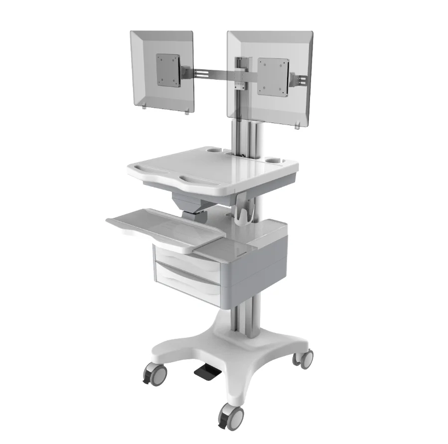 Medical Integrated Carts Mobile Workstation Trolley Cart Workstation ...