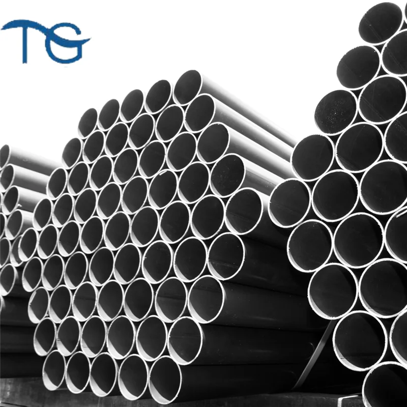 Dn32 Dn700 Dn40 Fence Post Construction Black Welded Erw Carbon Steel ...